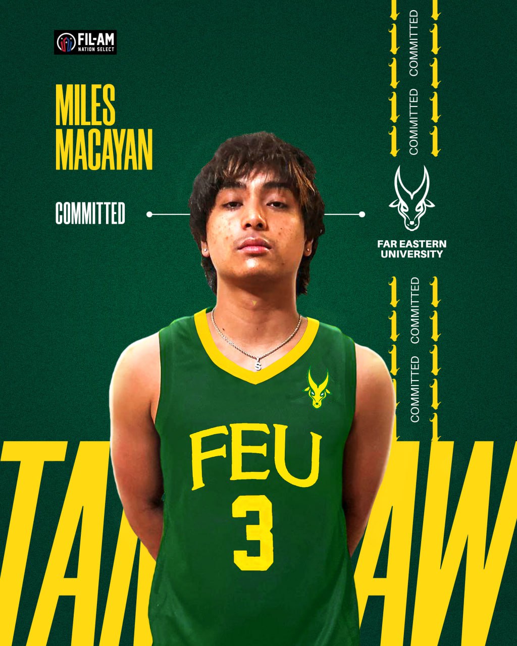 FEU, Chambers recruit Miles Macayan - ALL-STAR