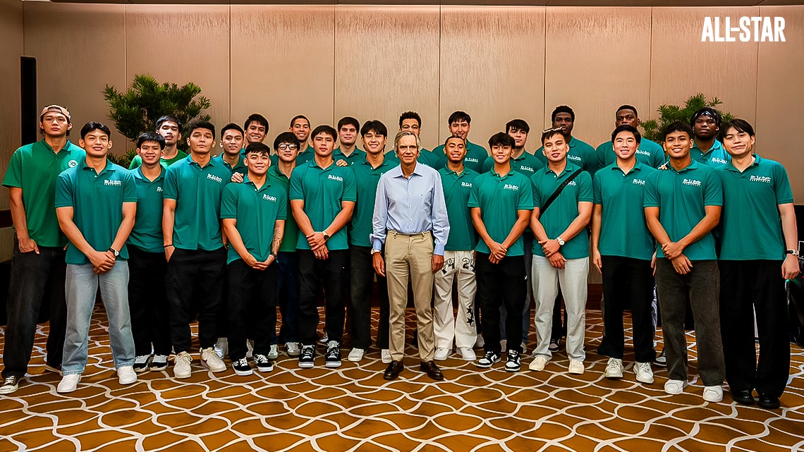 Enrique Razon to DLSU Green Archers: continue to be hunters - ALL-STAR
