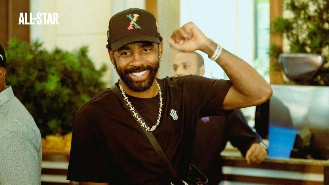 Kyrie Irving Chills on a Yacht Playfully Named 'Kyrie's Crews' in ...