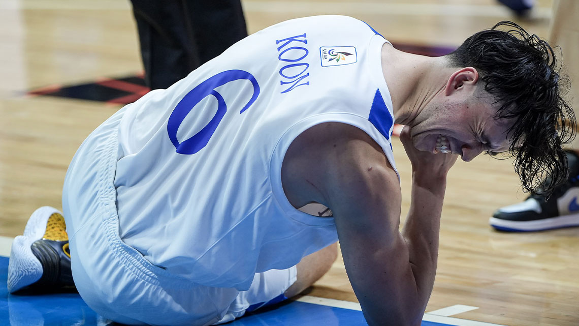 Ateneo captain Chris Koon day-to-day with ankle sprain - ALL-STAR