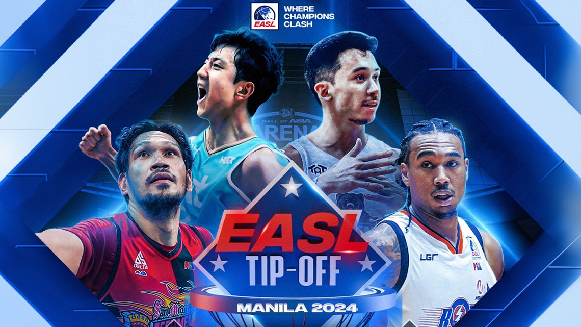 EASL to Tip Off 2024-25 Season with Exciting Double-Header at Manila’s SM Mall of Asia Arena