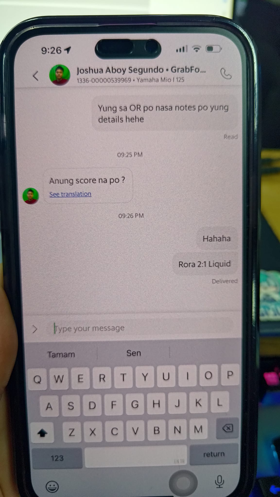 Grab Rider’s Score Request Leads to KarlTzy’s Special Message and MPL ...