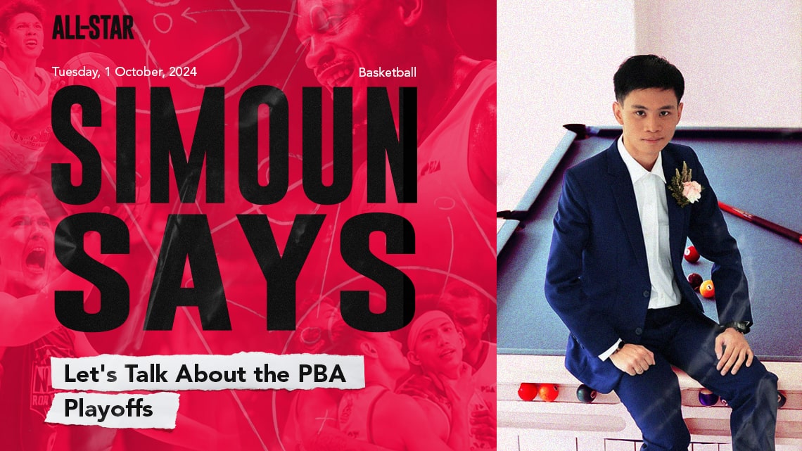 SIMOUN SAYS: Let's Talk About The PBA Playoffs