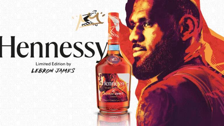 Hennessy partners with the King LeBron James - ALL-STAR