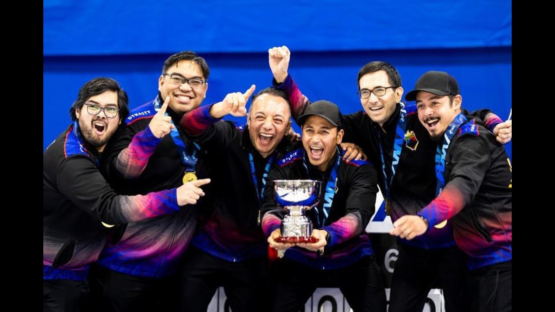 Triumph in Canada! Undefeated Filipino Curling Team Wins Pan Continental Curling Championships ...
