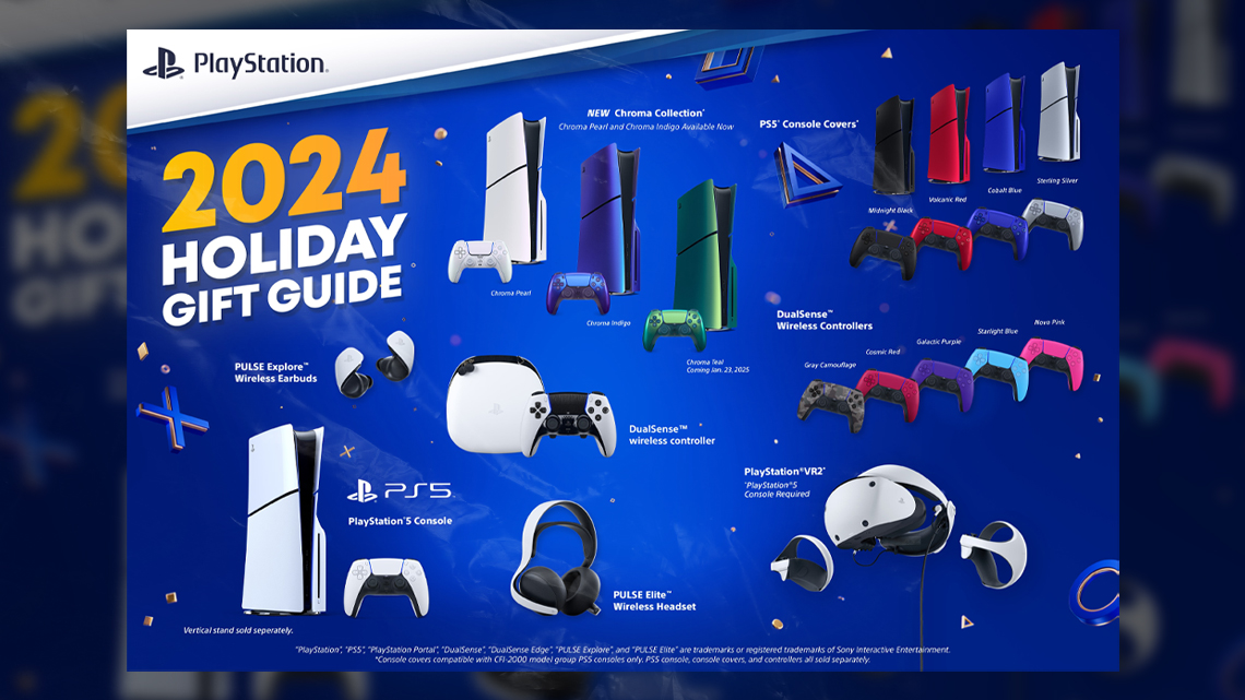 Unveiling the 2024 PlayStation Holiday Gift Guide - ALL-STAR