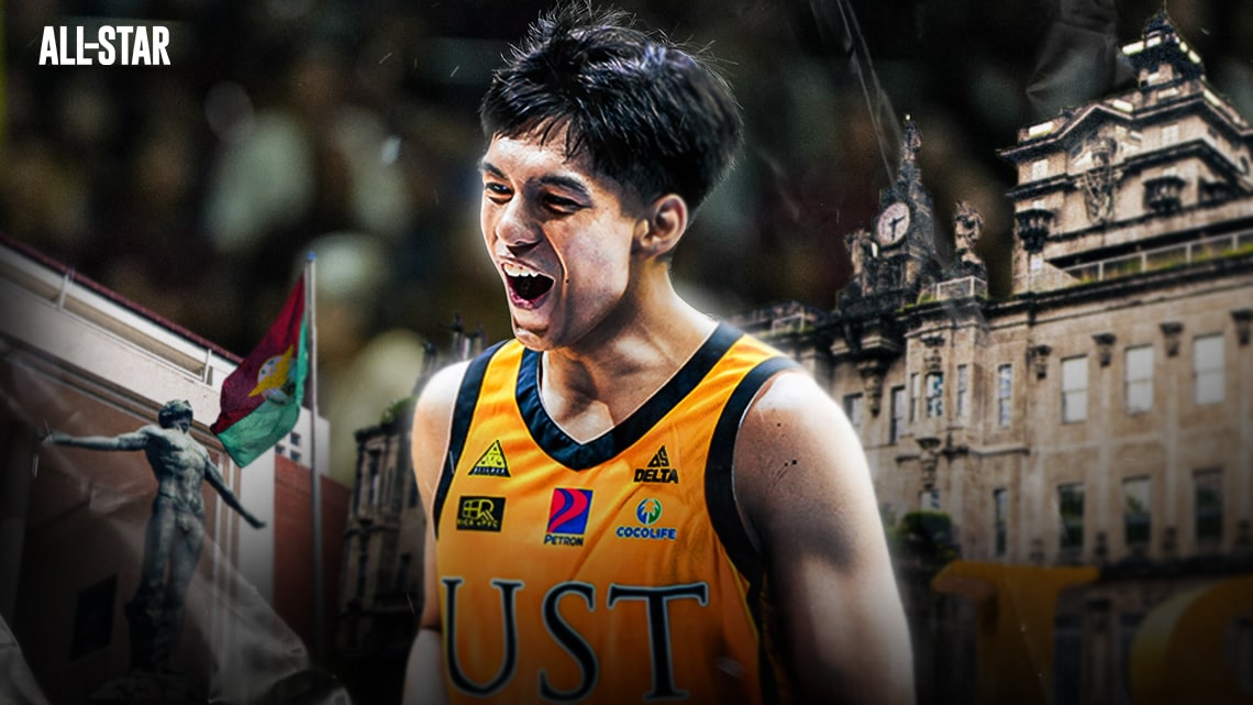 Forthsky Padrigao Embraces Challenges and Opportunities at UST - ALL-STAR