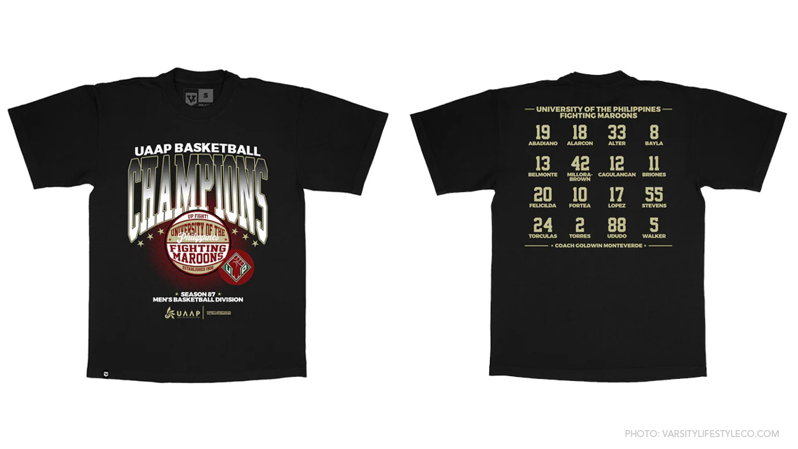 VLC's Kirk Damasco on Designing UAAP 87's Championship Shirt